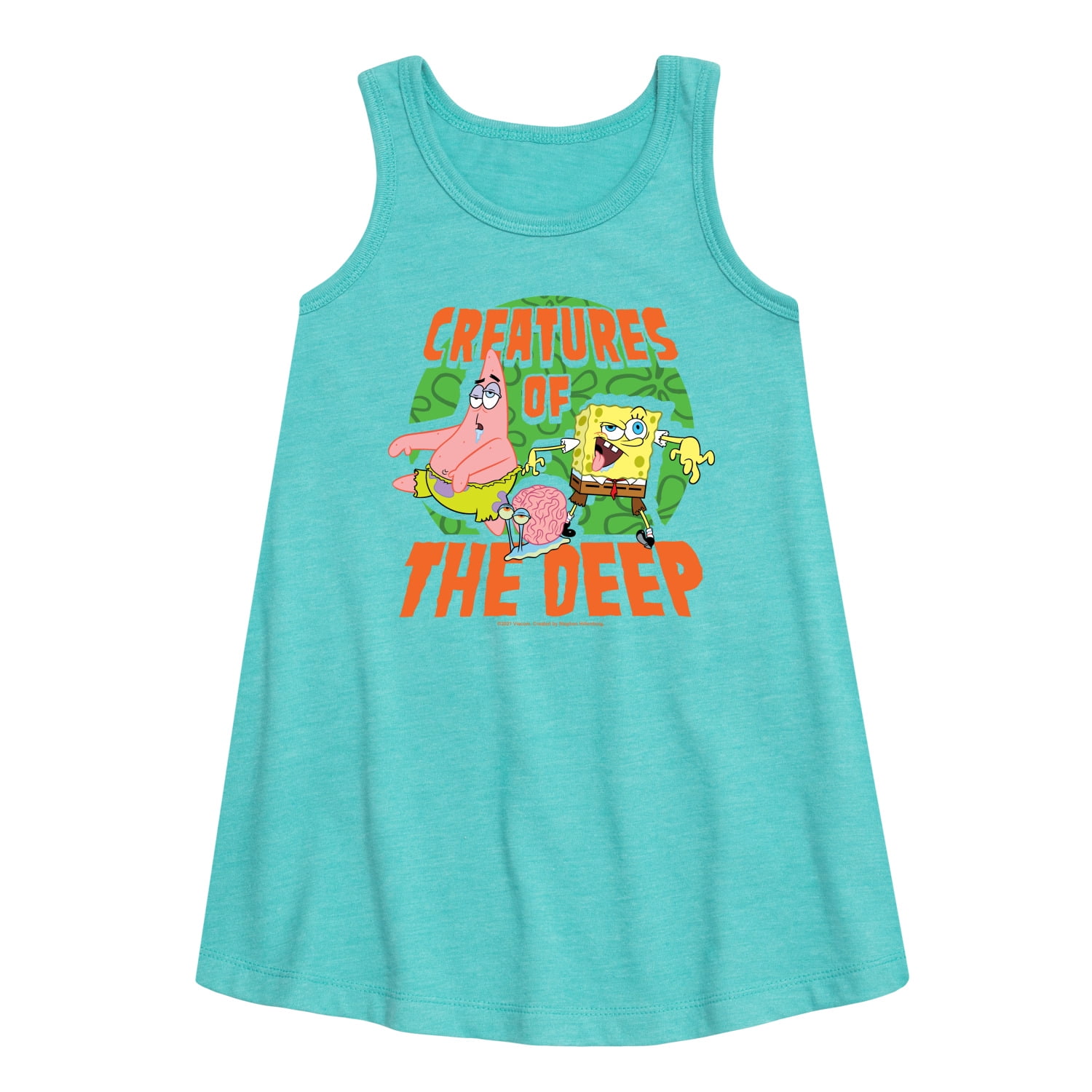 SpongeBob SquarePants - Creatures Of The Deep - Toddler and Youth Girls ...