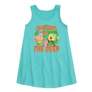 SpongeBob Girls' 4-12 Foil Mesh Tutu Dress - Walmart.com