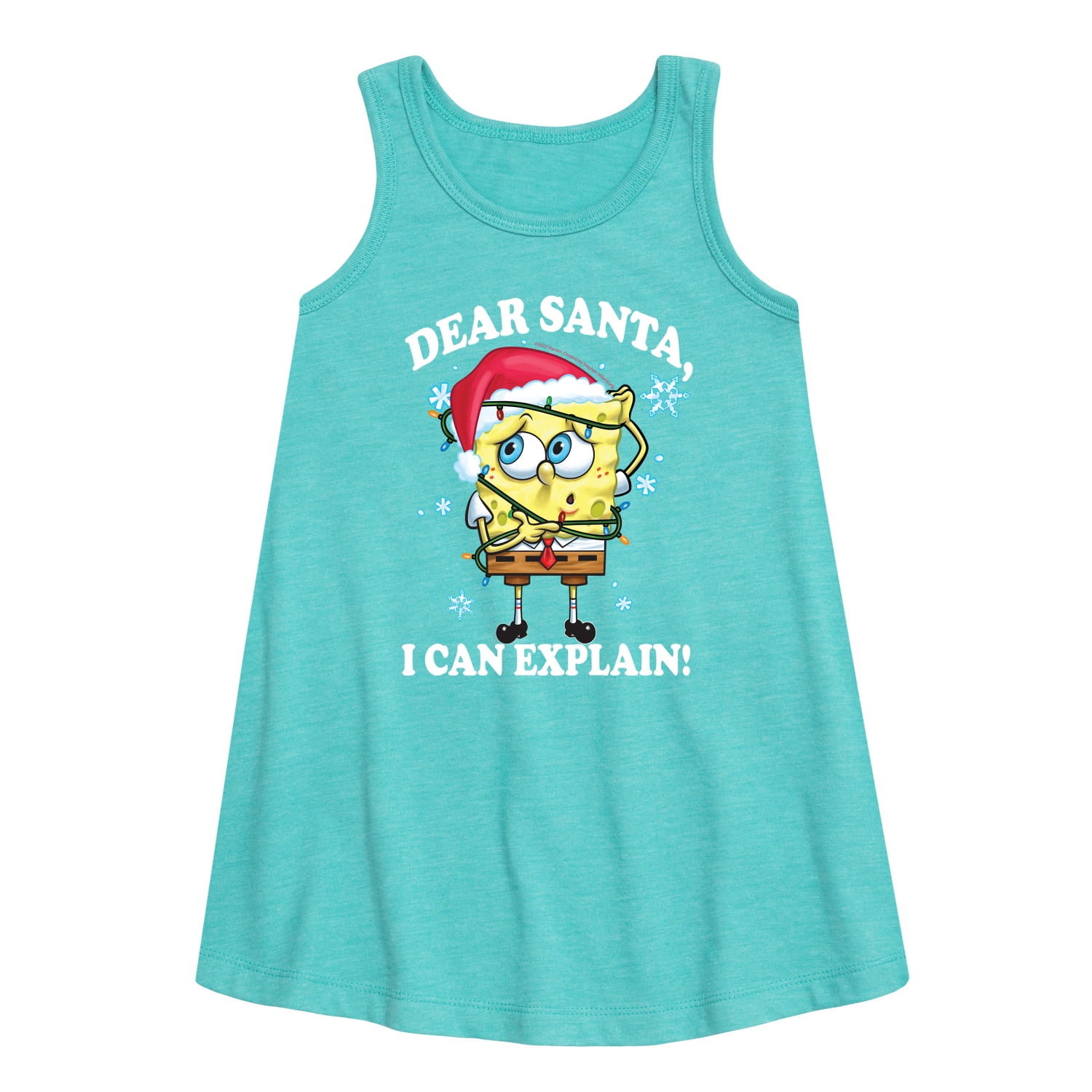 SpongeBob SquarePants - Dear Santa - Toddler and Youth Girls A-line ...