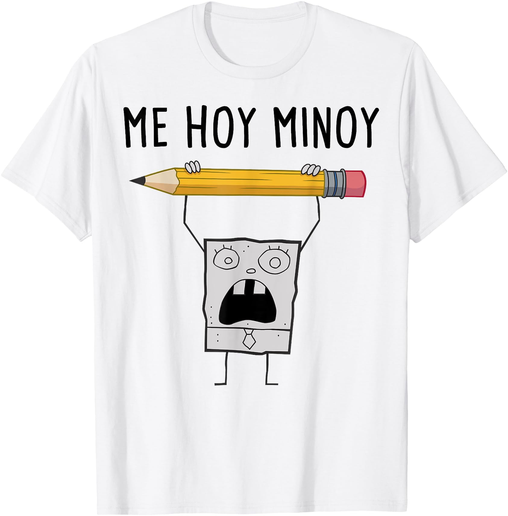 SpongeBob SquarePants DoodleBob Me Hoy Minoy T-Shirt - Walmart.com
