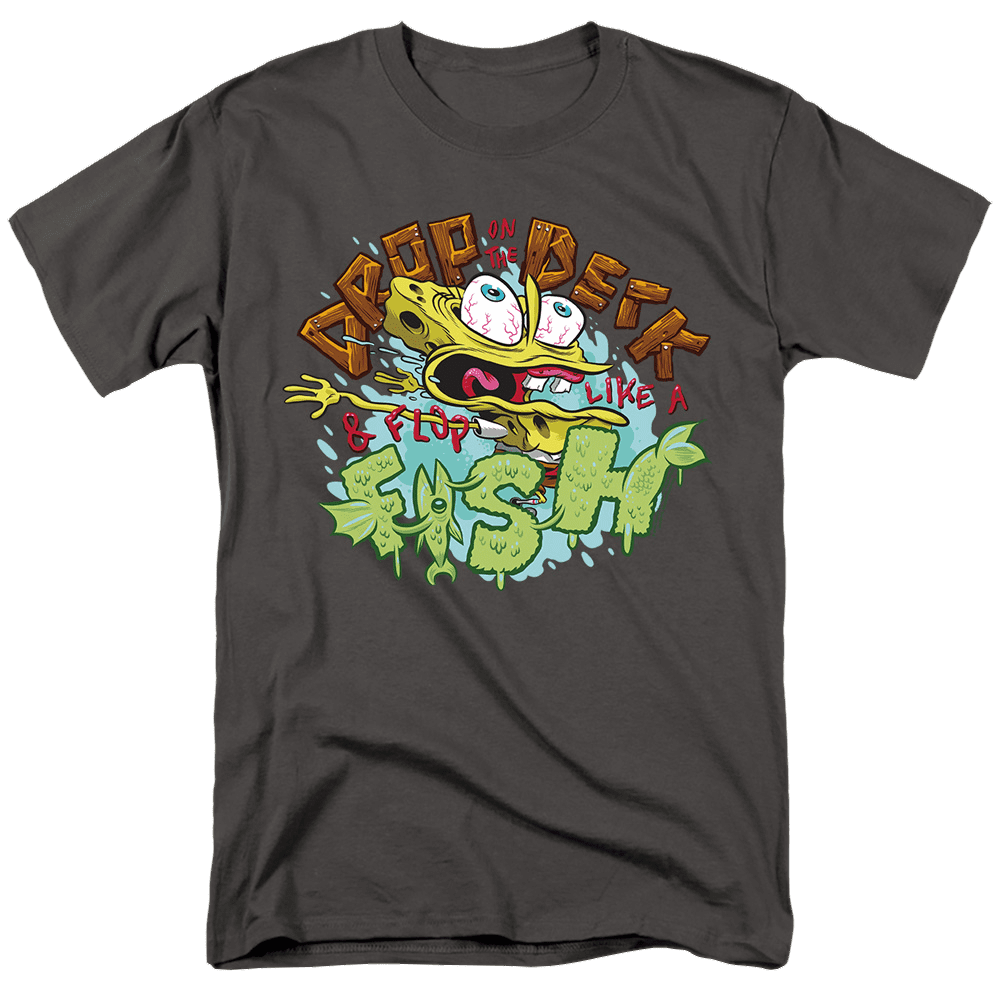 SpongeBob SquarePants Drop And Flop - Men's Regular Fit T-Shirt ...