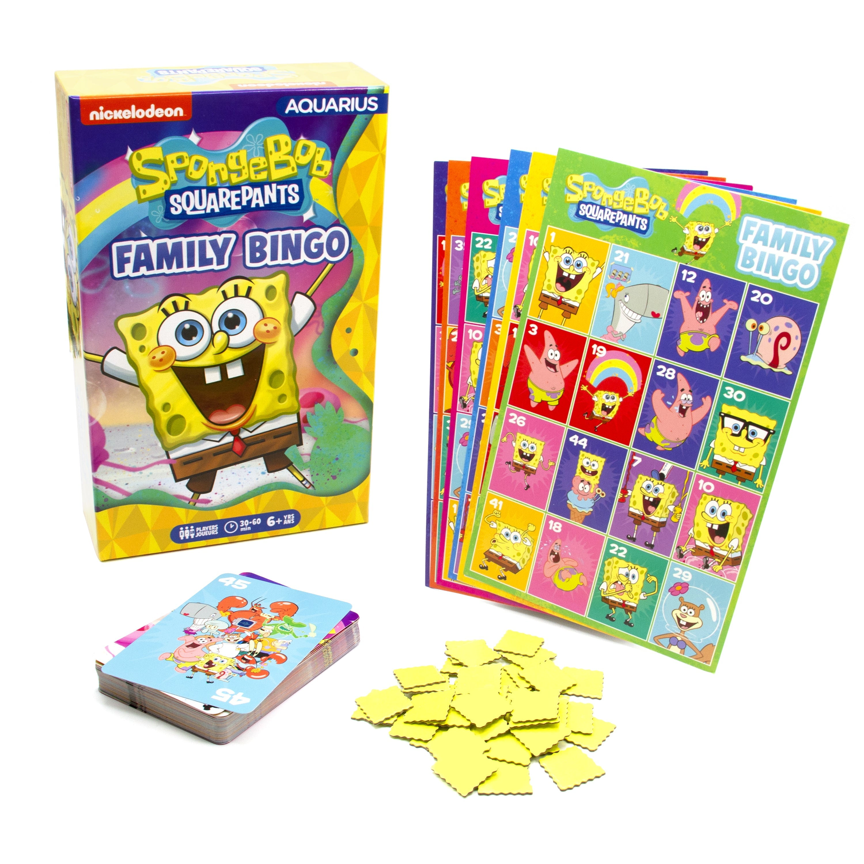 SpongeBob SquarePants Family Bingo Game Set - Walmart.com