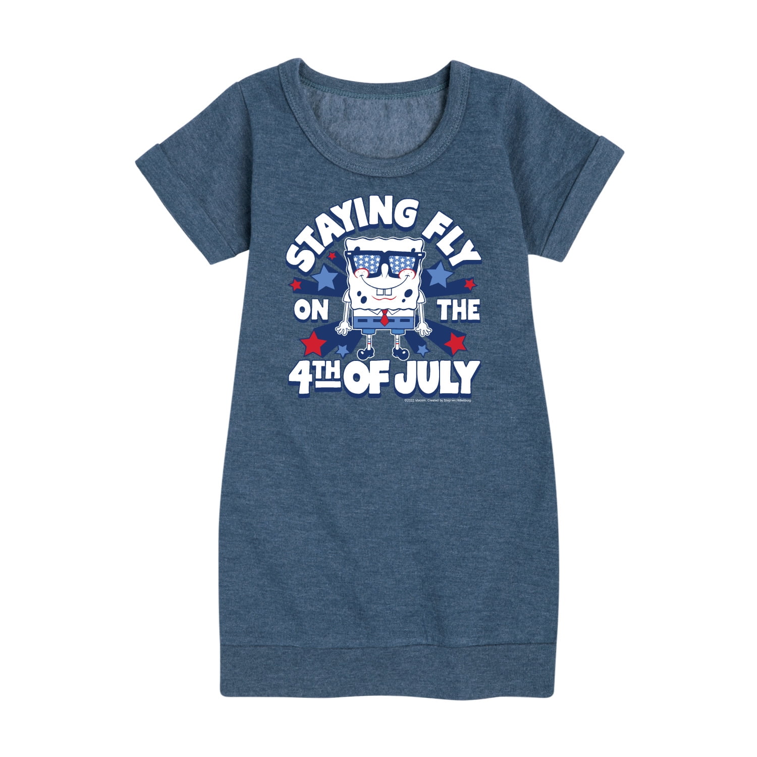 SpongeBob SquarePants - Fly on 4th of July - Toddler And Youth Girls ...