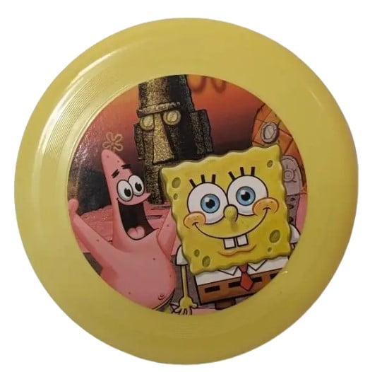 SpongeBob SquarePants Flying Disc Frisbee Toy 7.5" - Walmart.com