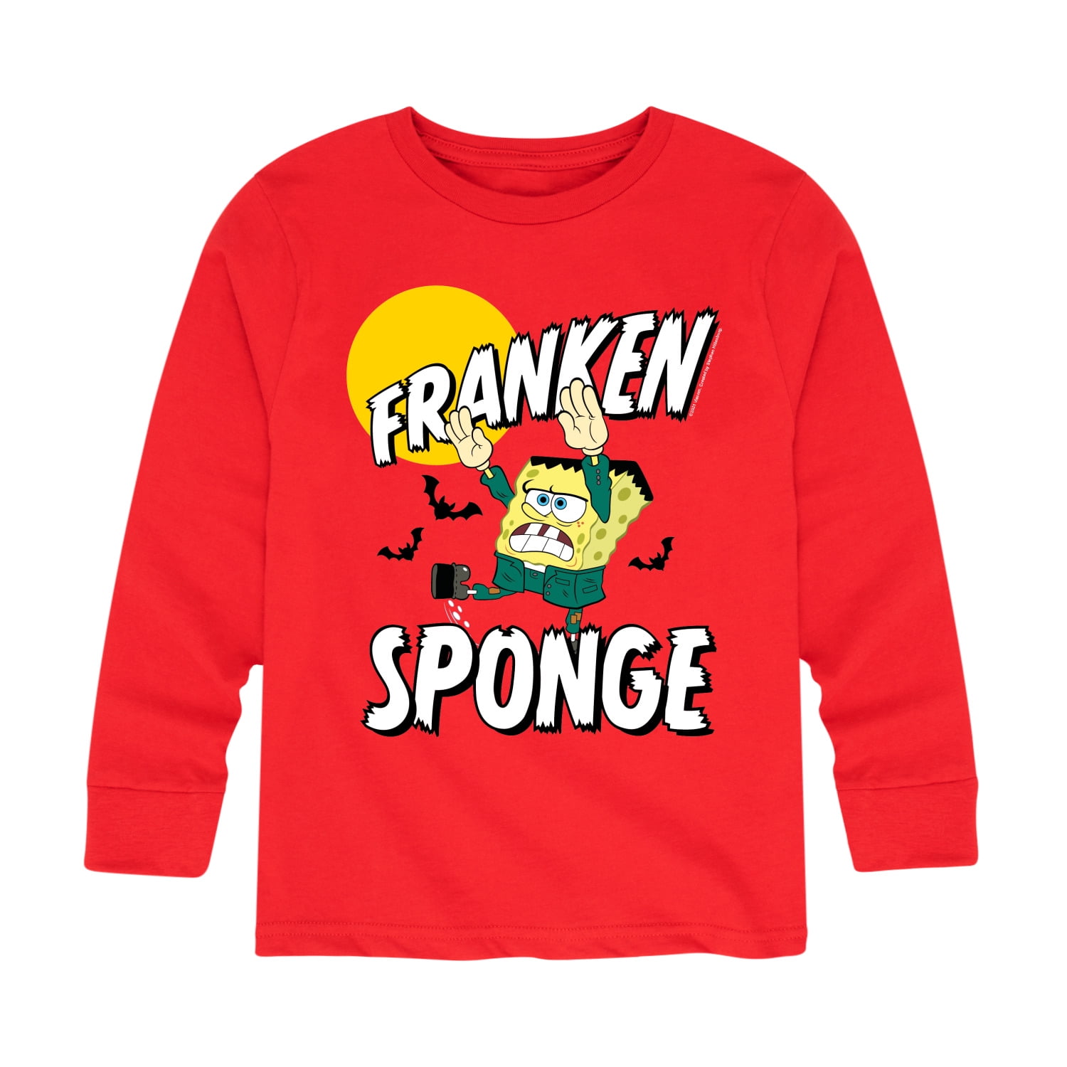 SpongeBob SquarePants - Franken Sponge - Toddler And Youth Long Sleeve ...