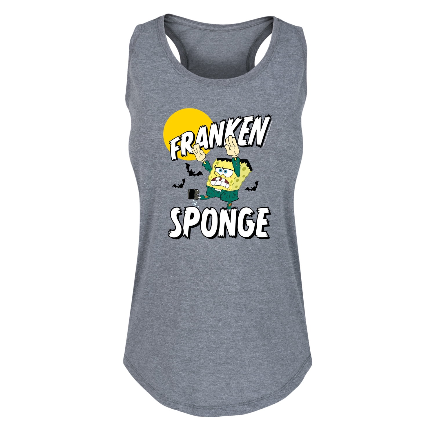 SpongeBob SquarePants - Franken Sponge - Women's Racerback Tank Top ...