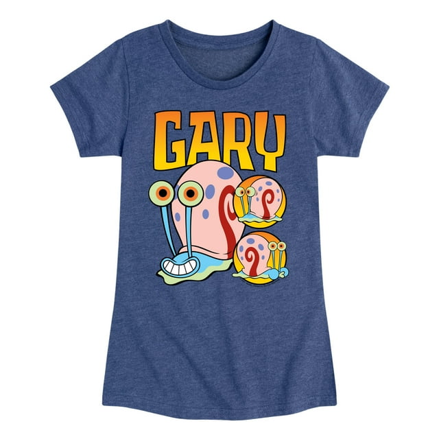 SpongeBob SquarePants - Gary The Snail - Toddler & Youth Girls Short ...