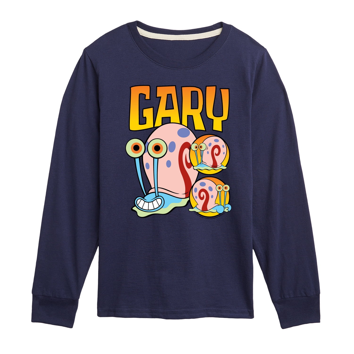 SpongeBob SquarePants - Gary The Snail - Toddler & Youth Long Sleeve ...