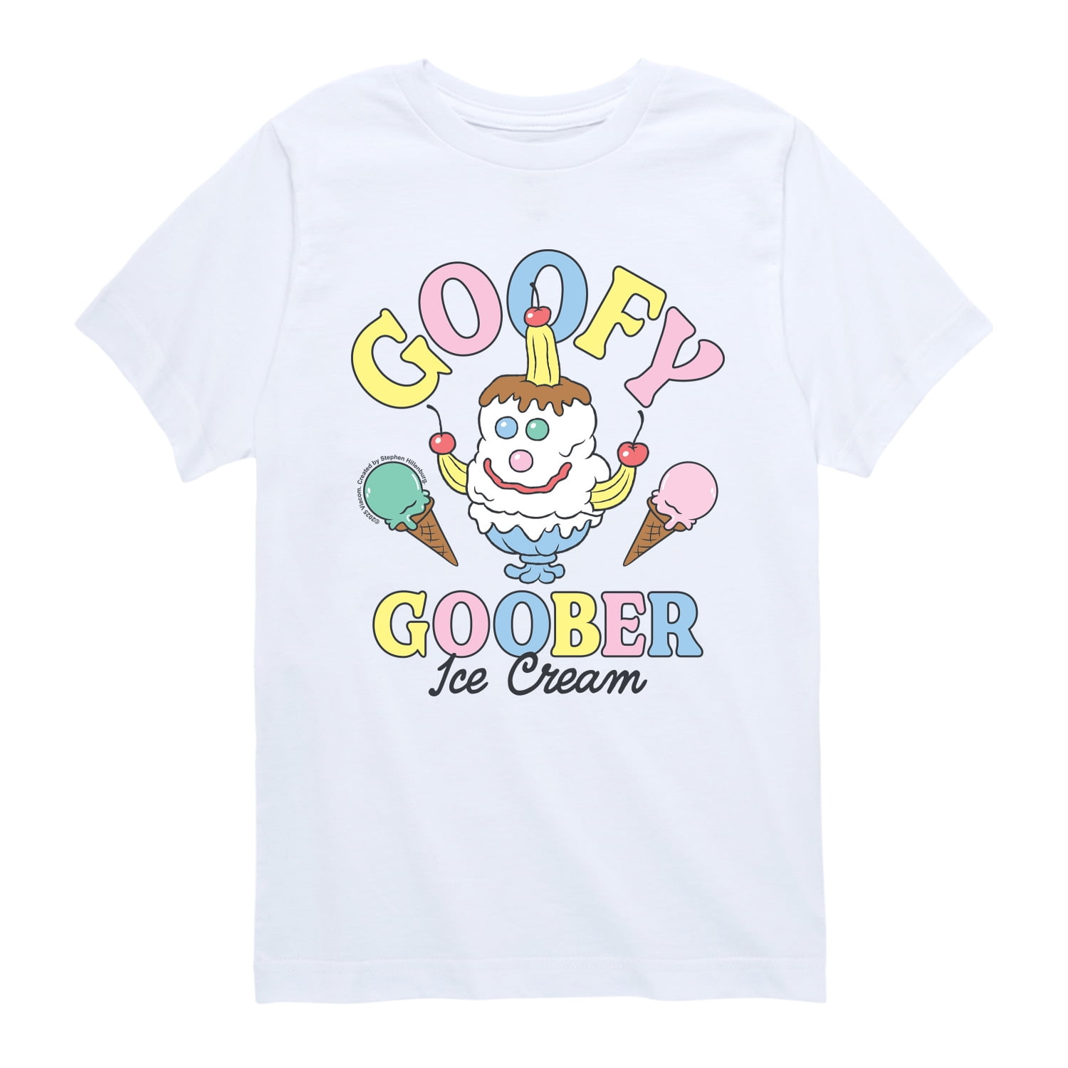 SpongeBob SquarePants - Goofy Goober - Youth Boys Short Sleeve Graphic ...