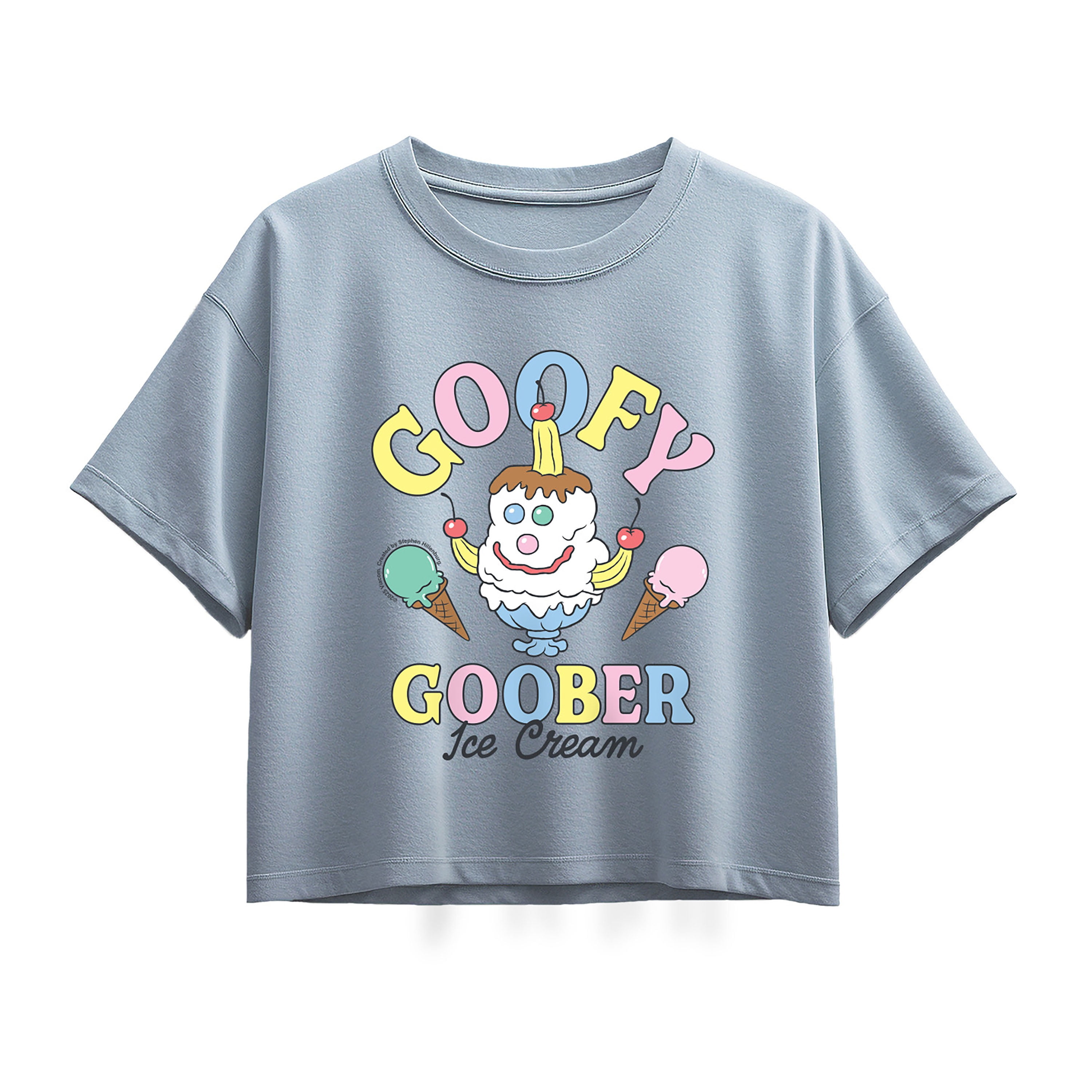 SpongeBob SquarePants - Goofy Goober - Youth Girls Boxy T-Shirt ...