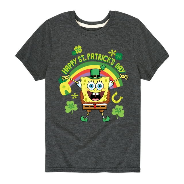 SpongeBob SquarePants - Happy St Patricks Day - Toddler And Youth Short ...