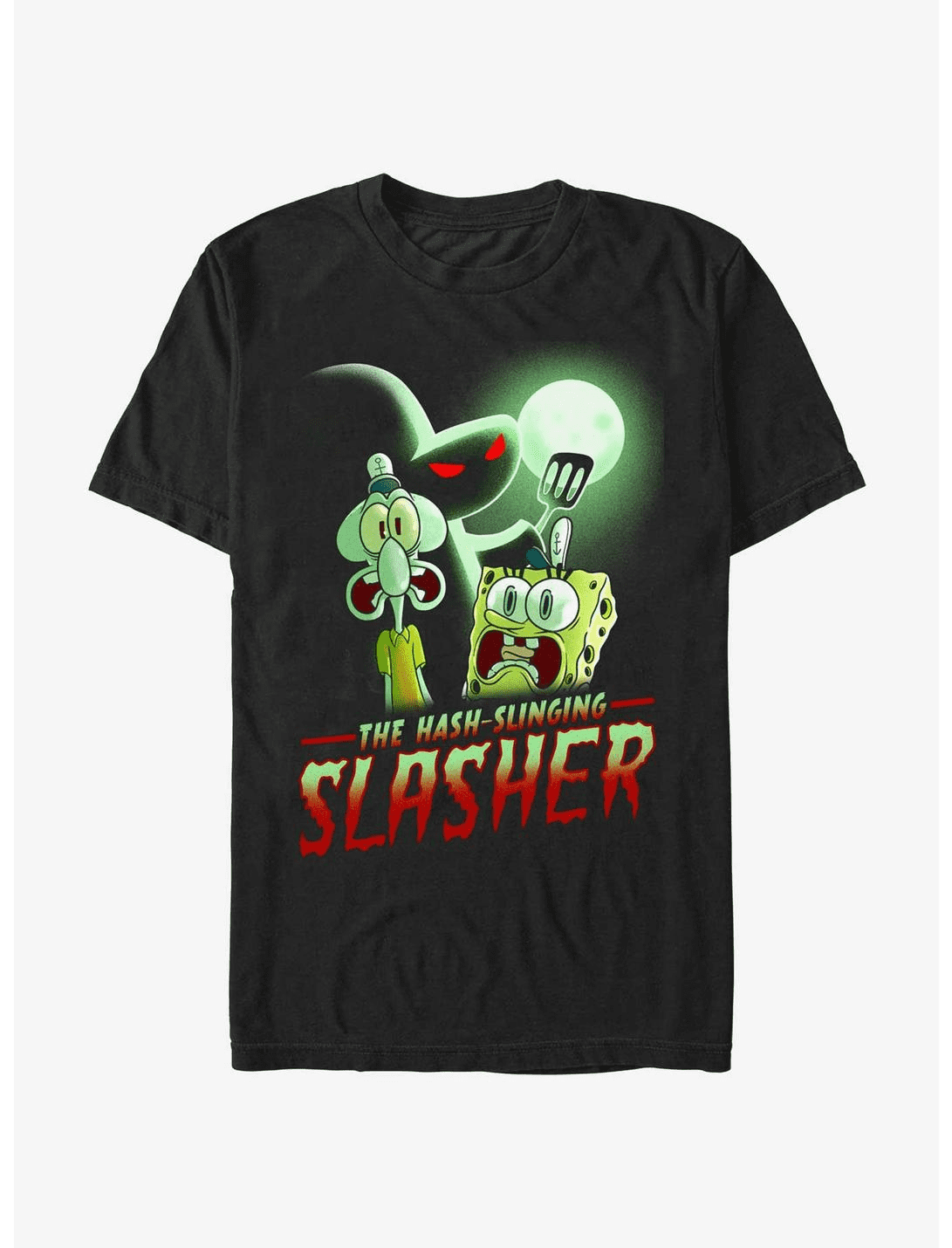 SpongeBob SquarePants Hash Slinging Slasher T-Shirt - Walmart.com