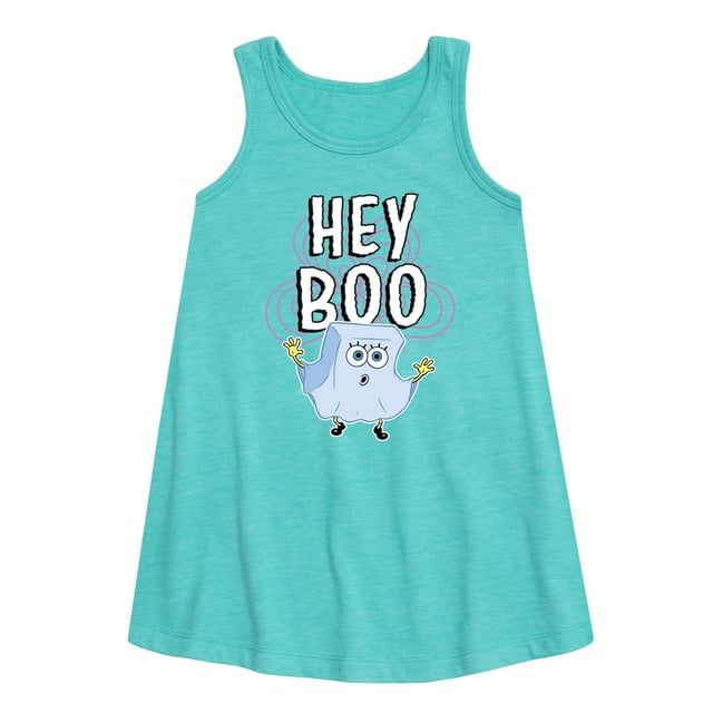 SpongeBob SquarePants - Hey Boo - Toddler and Youth Girls A-line Dress ...