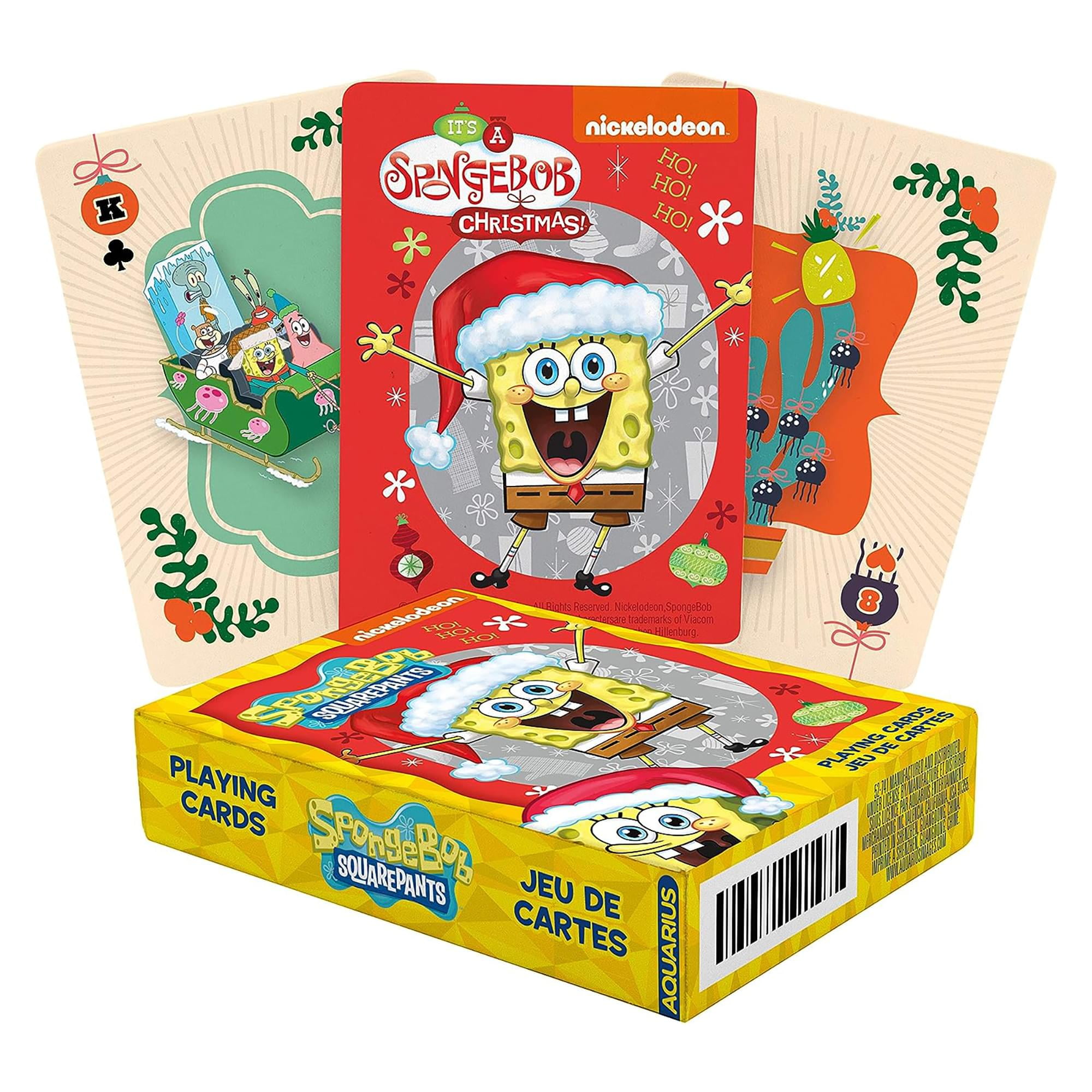 Nickelodeon SpongeBob SquarePants Holidays Playing Cards, 54 Unique ...
