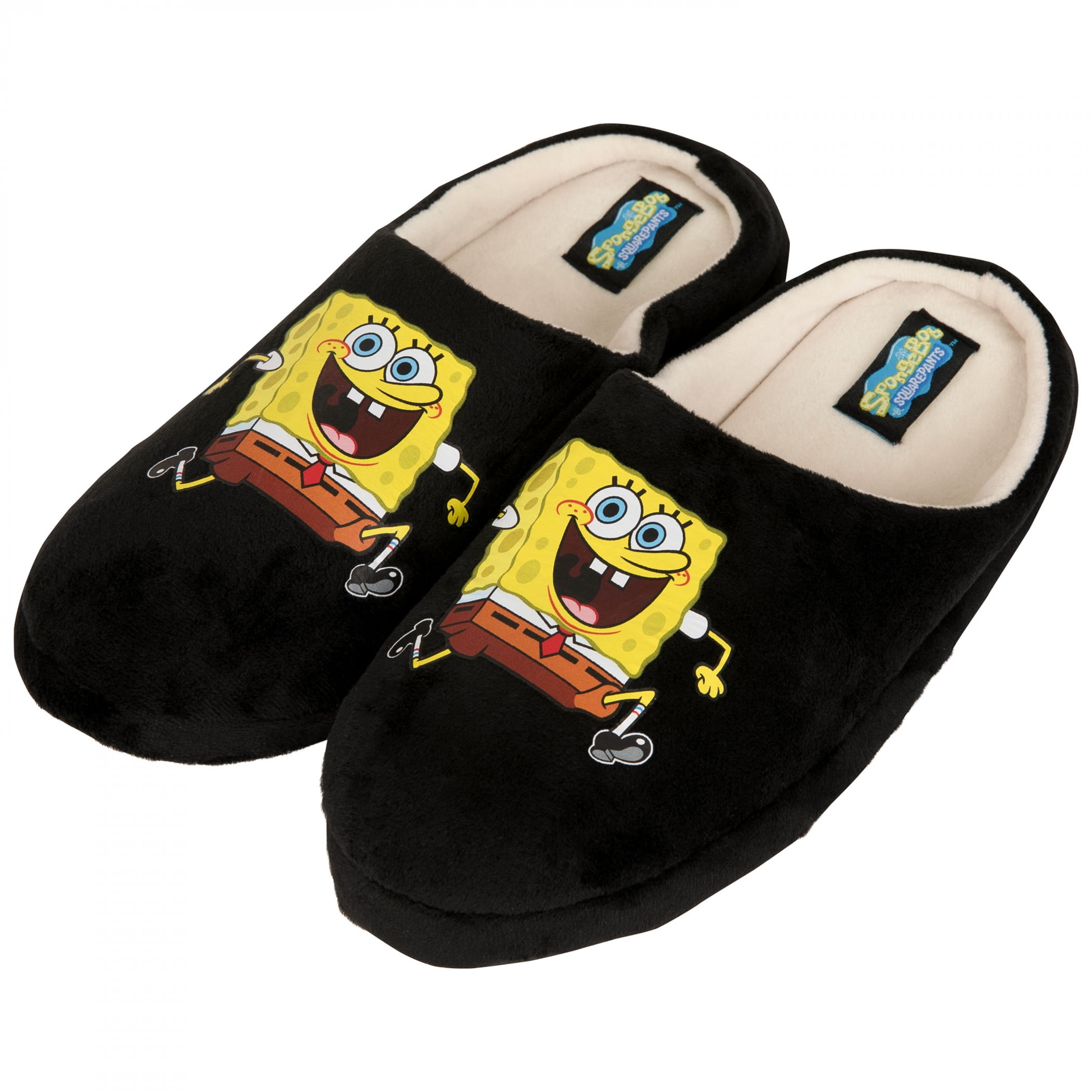 SpongeBob SquarePants I'm Ready Men's House Slippers-Medium - Walmart.com