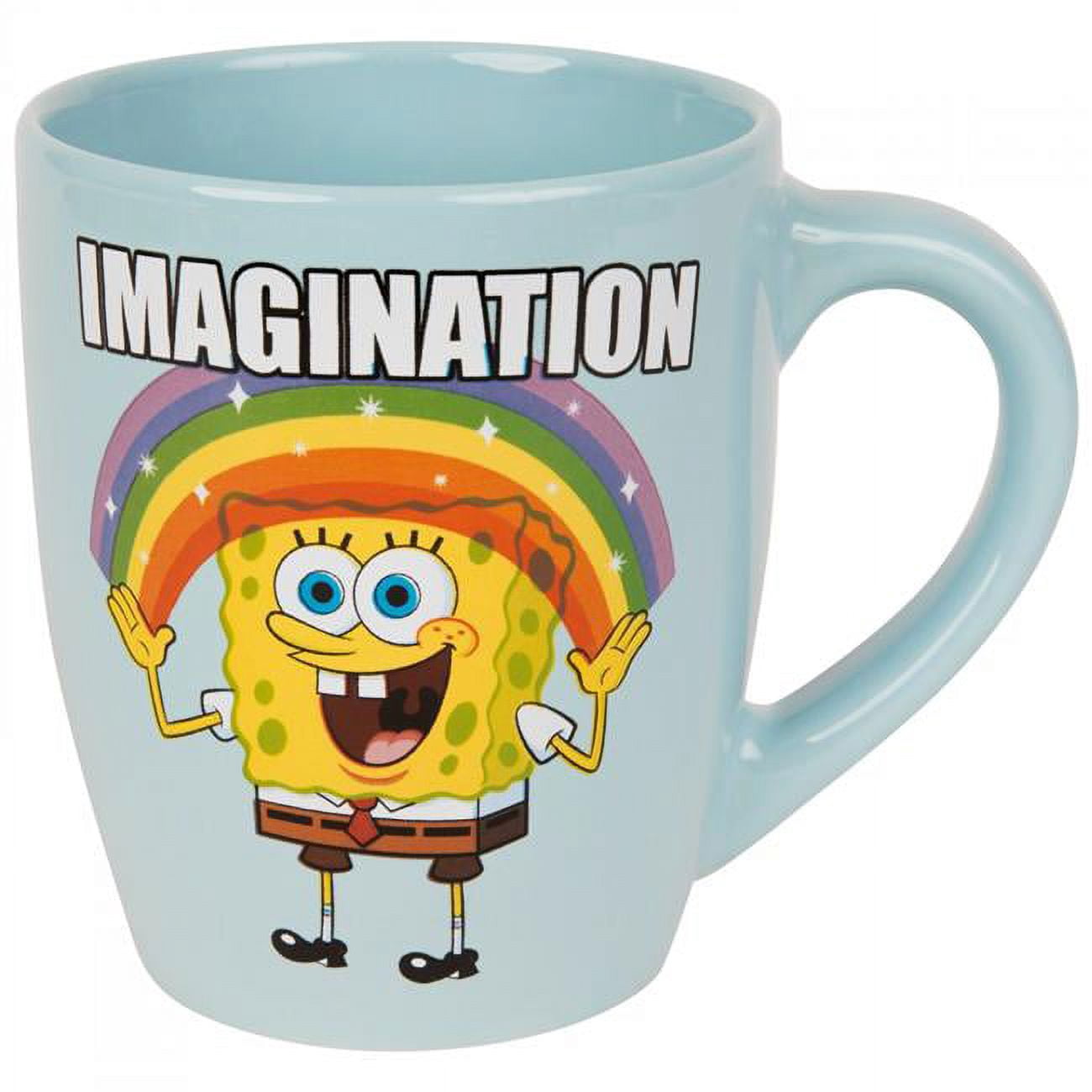 SpongeBob SquarePants Imagination 25oz Jumbo Curved Ceramic Mug ...