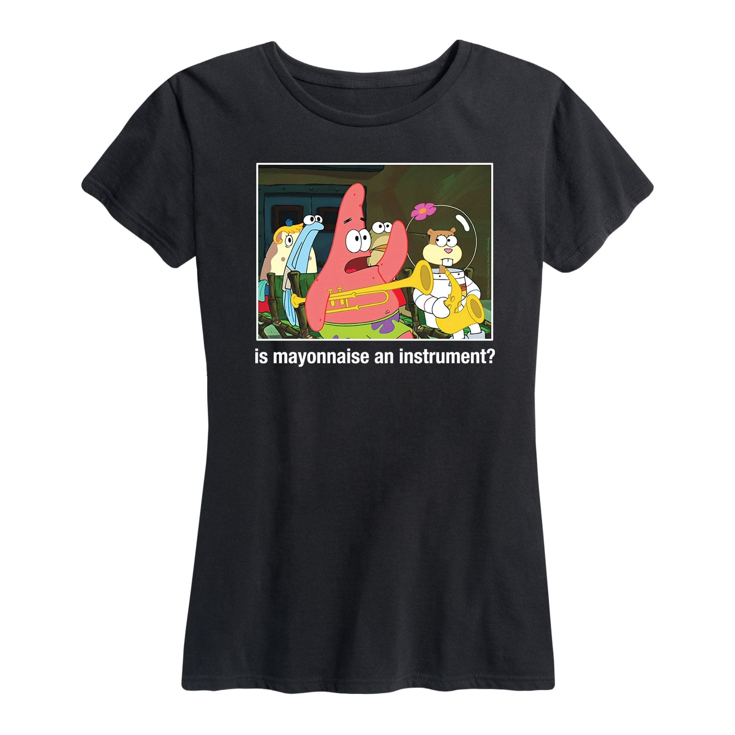 SpongeBob SquarePants - Is Mayo An Instrument - Women's Short Sleeve ...