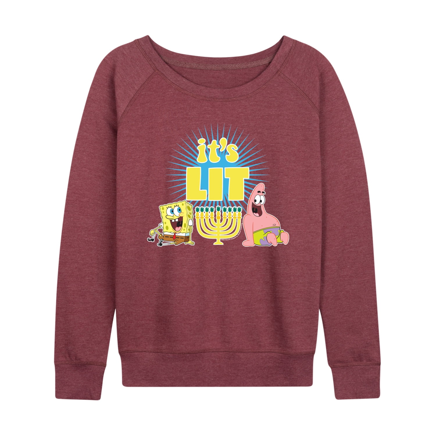 SpongeBob SquarePants - It's Lit Hanukkah - Women's Lightweight French ...