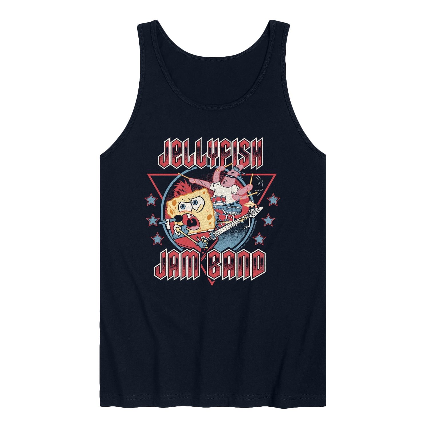 SpongeBob SquarePants - Jellyfish Jam Band - Men's Sleeveless Graphic ...