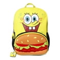 SpongeBob SquarePants Krabby Patty 17" Backpack, Yellow - Walmart.com