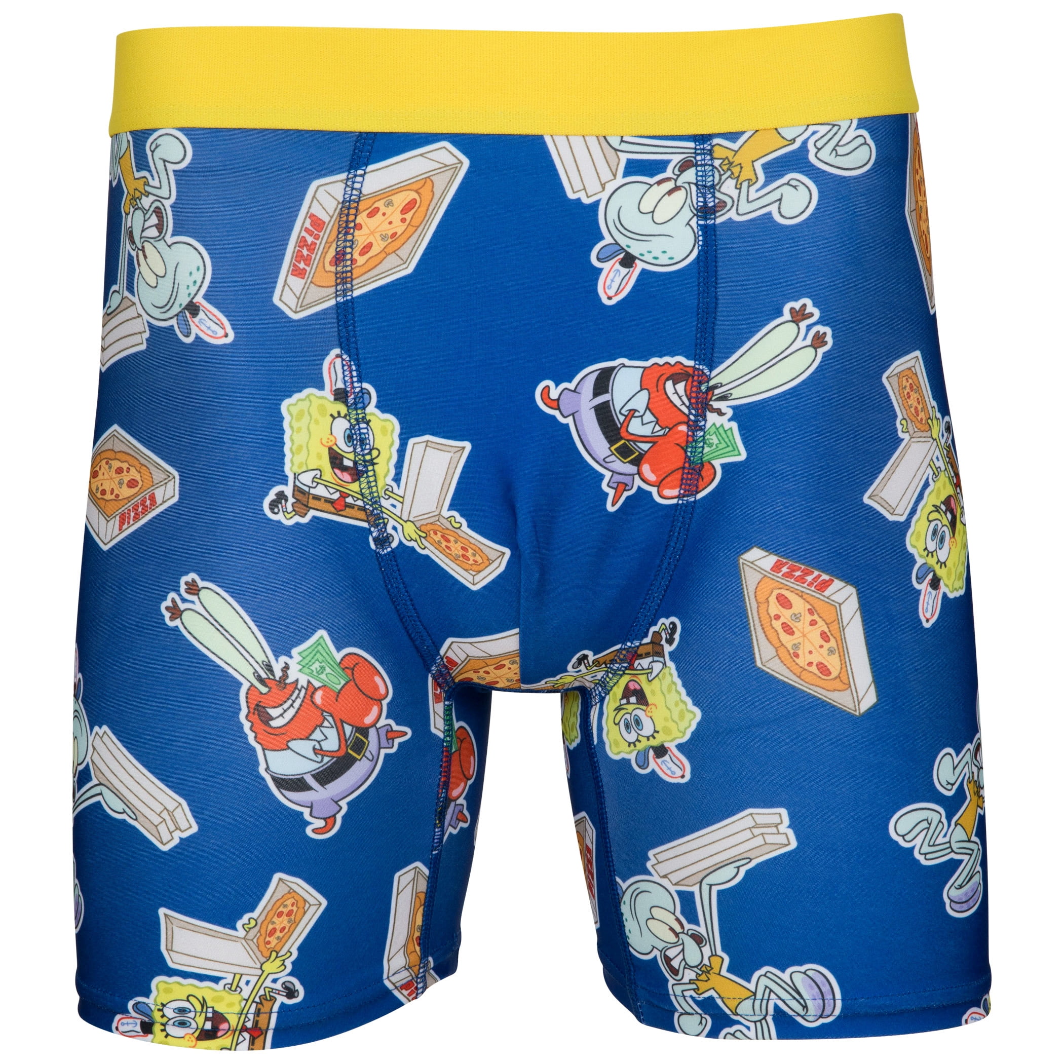 SpongeBob SquarePants Krusty Krab Pizza Boxer Briefs in Pizza Box-Large ...