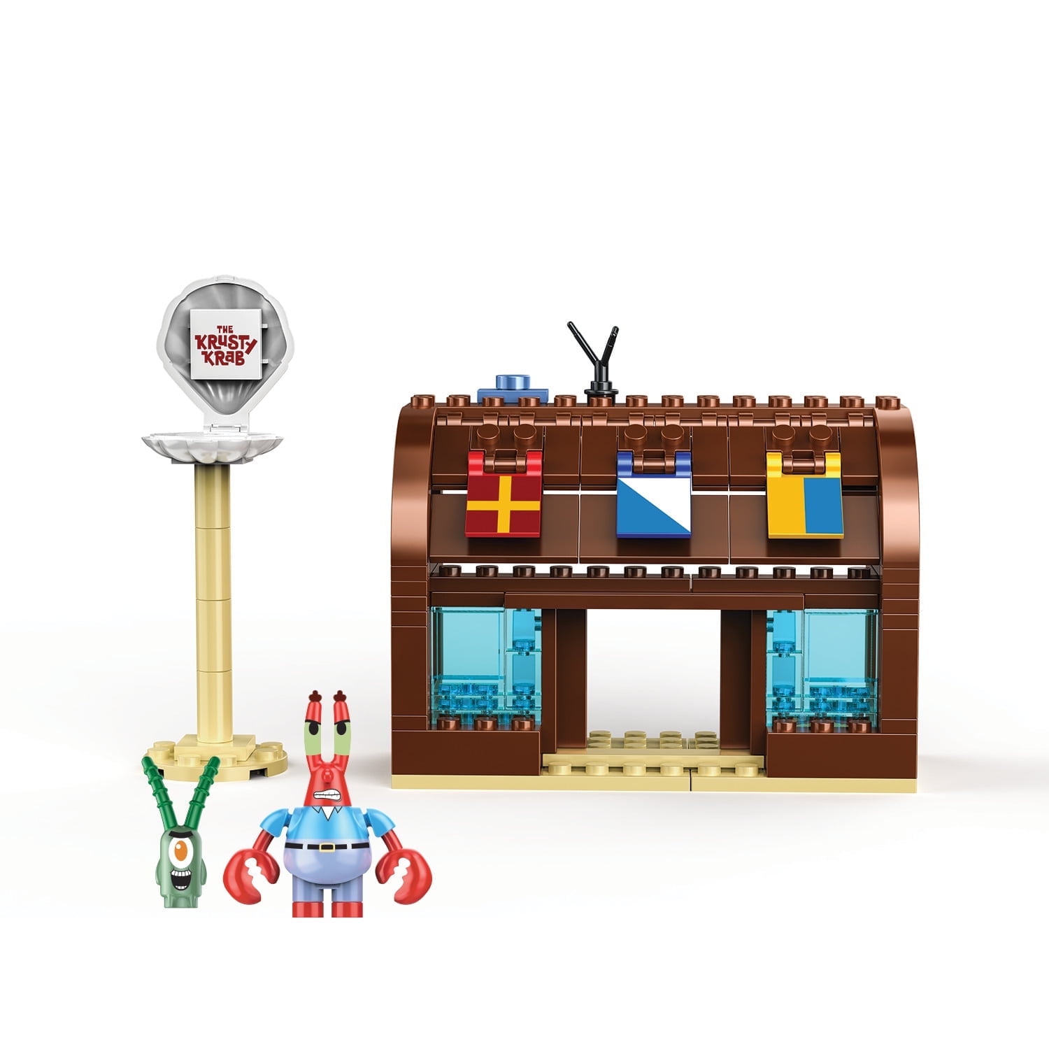 Snap & Switch SpongeBob SquarePants Krusty Krab Playset - Buildable Toy ...