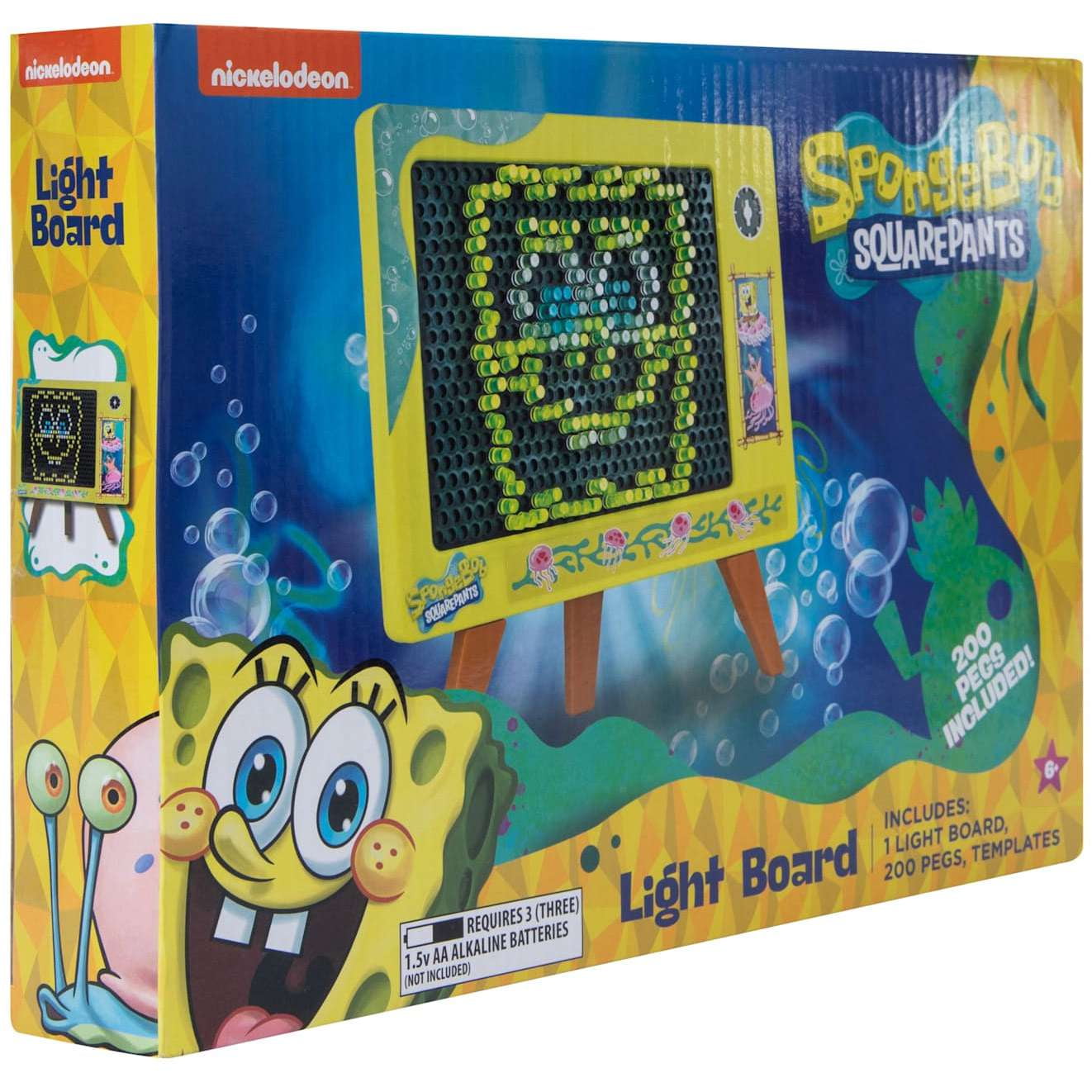 SpongeBob SquarePants Light Board, Creative Toy for Kids, Light-Up Art ...