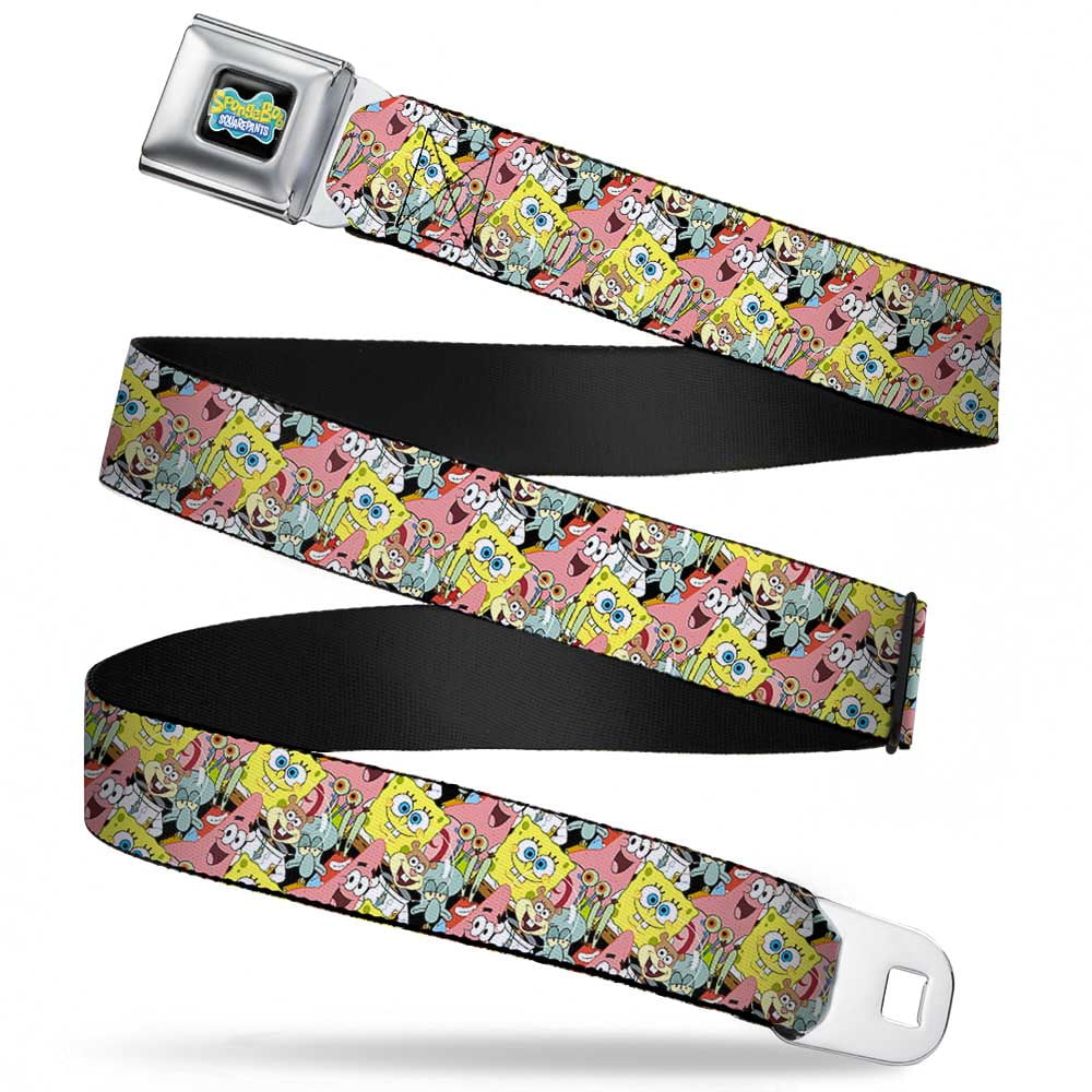 SpongeBob SquarePants Logo Full Color Black SpongeBob 5 Characters ...