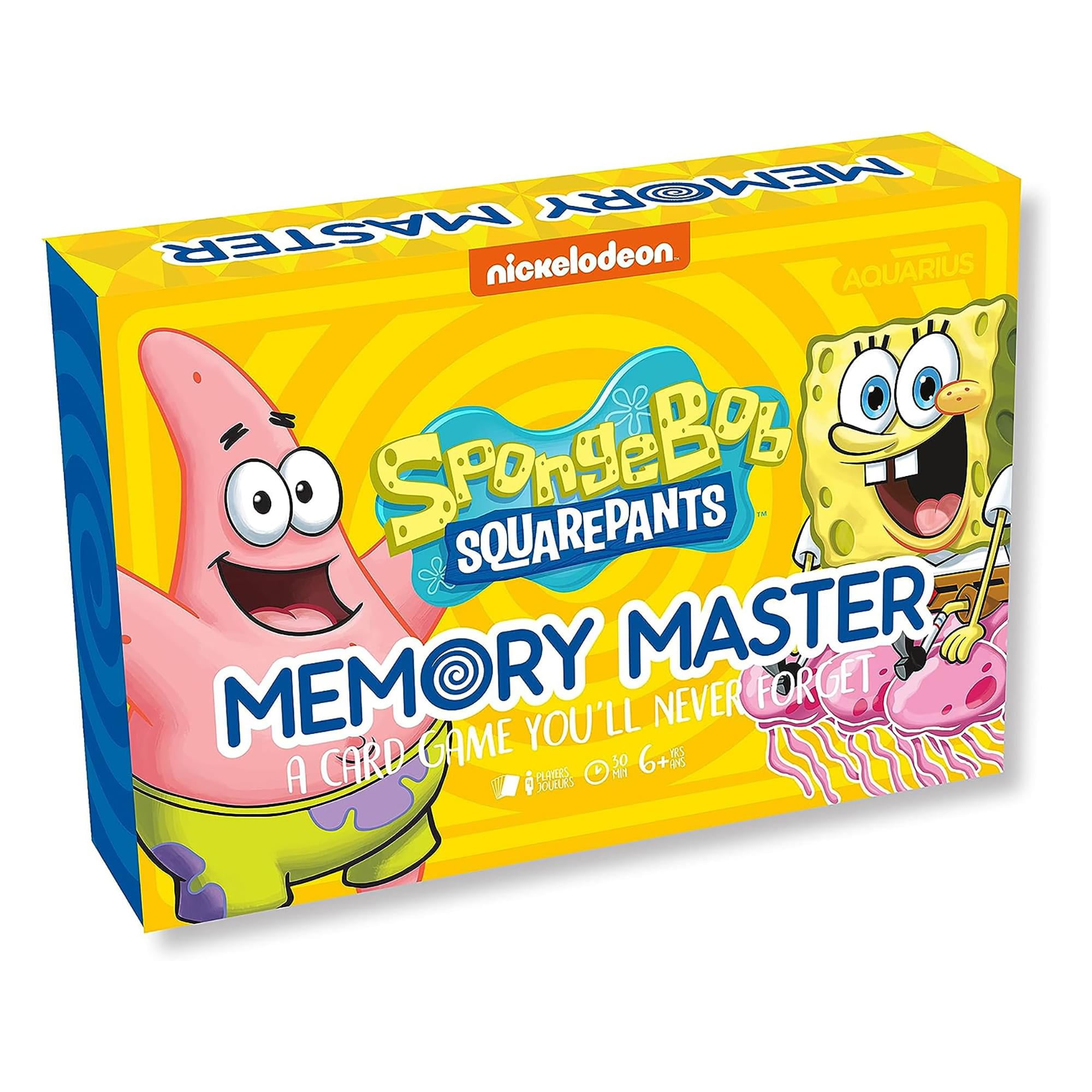 SpongeBob SquarePants Memory Master Card Game for Kids and Family ...