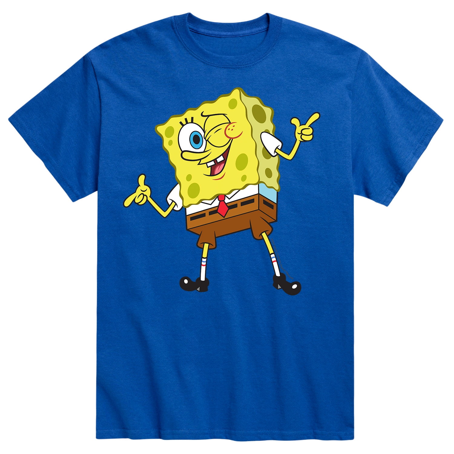 SpongeBob SquarePants - Men's Short Sleeve Graphic T-Shirt - Walmart.com