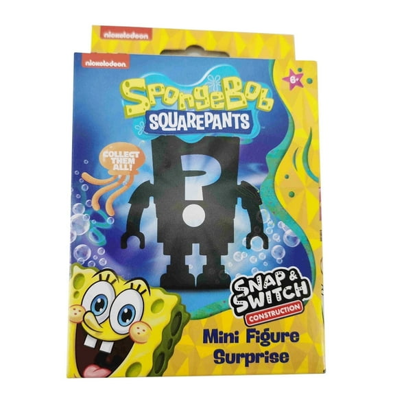 Snap & Switch SpongeBob SquarePants Mini Figure Surprise - Collectible ...