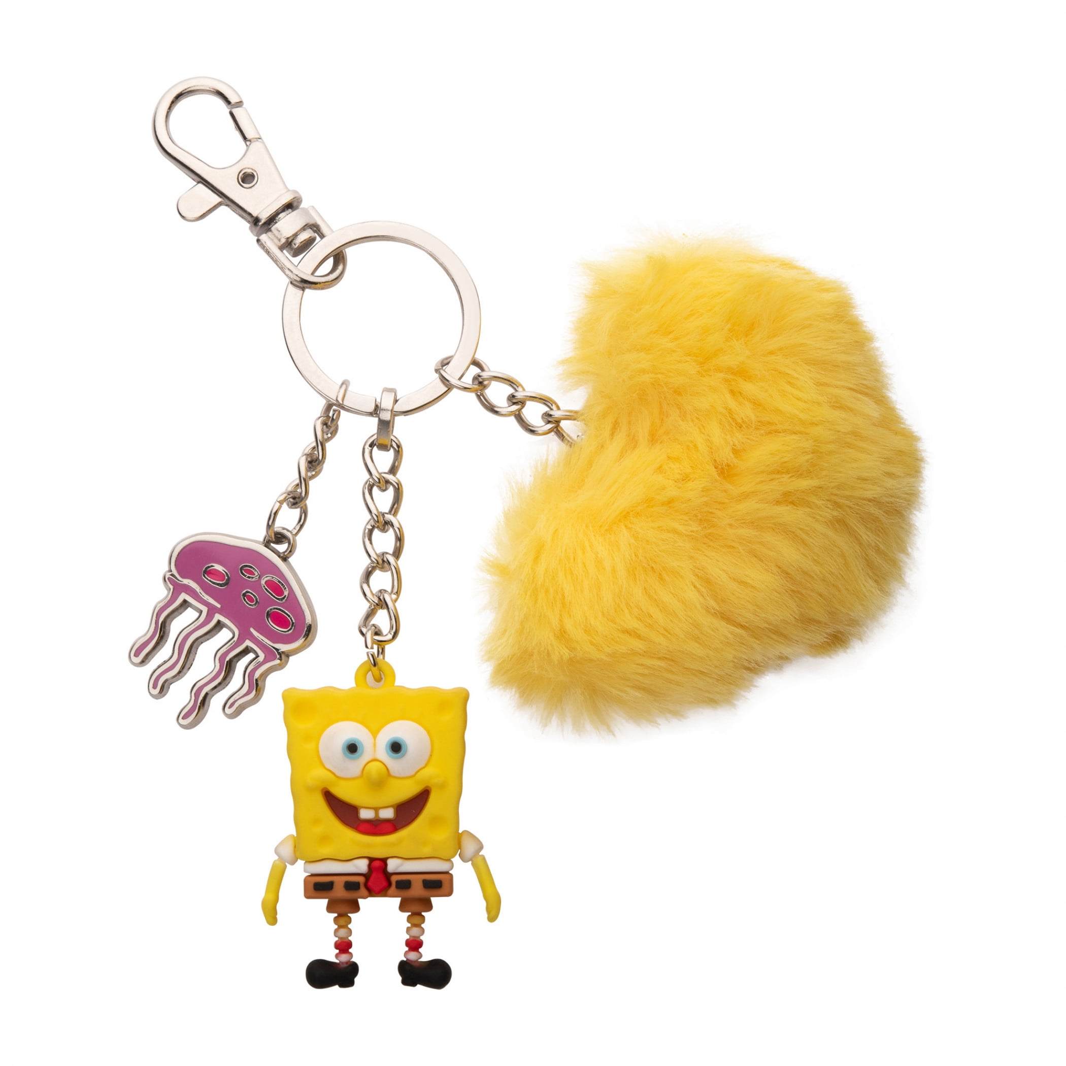 SpongeBob SquarePants Multi Charm Keychain - Walmart.com
