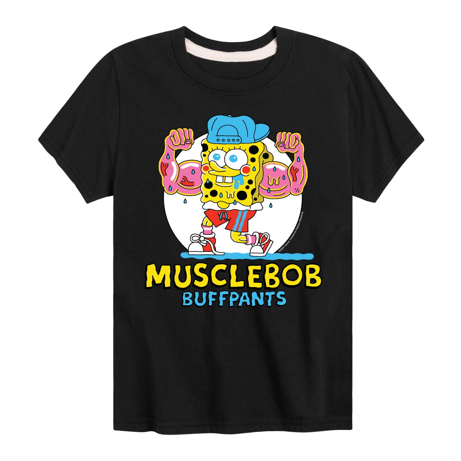 SpongeBob SquarePants - Musclebob Buffpants - Toddler & Youth Short ...