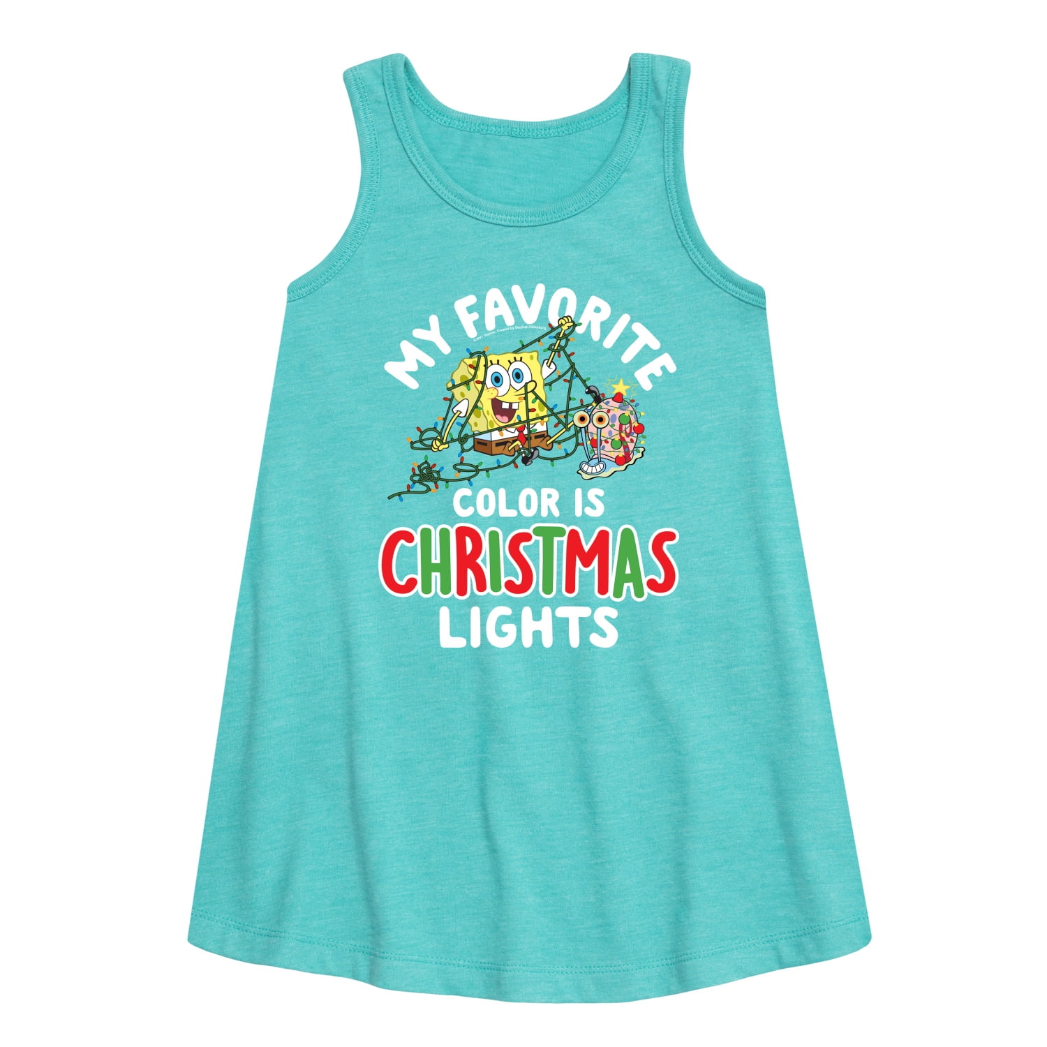 SpongeBob SquarePants - My Favorite Color Is Christmas Lights - Toddler ...