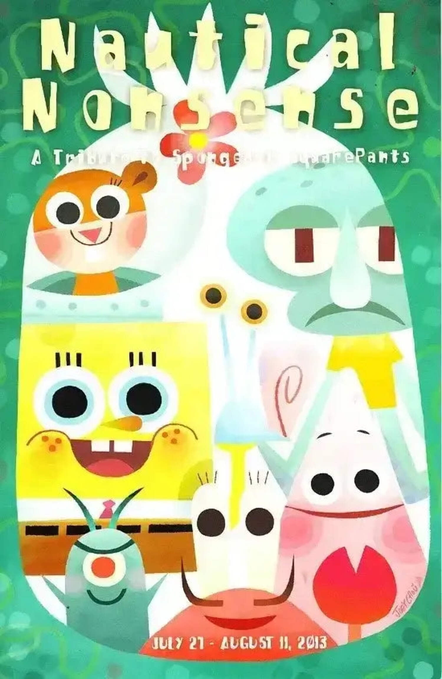 SpongeBob SquarePants Nautical Nonsense 2013 promo card - Walmart.com