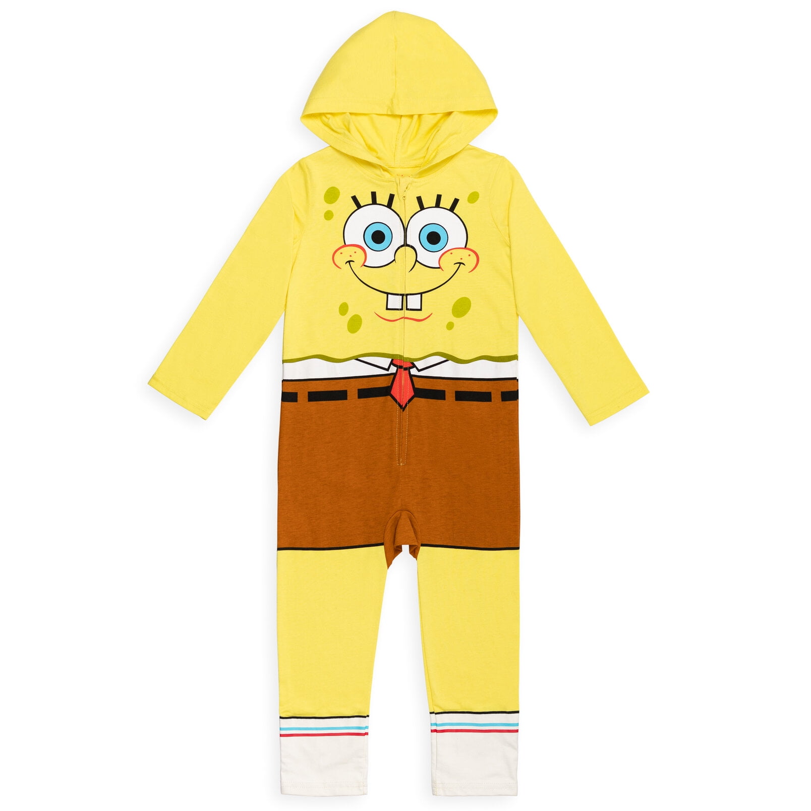 SpongeBob SquarePants Newborn Baby Boys Zip Up Cosplay Costume Coverall ...