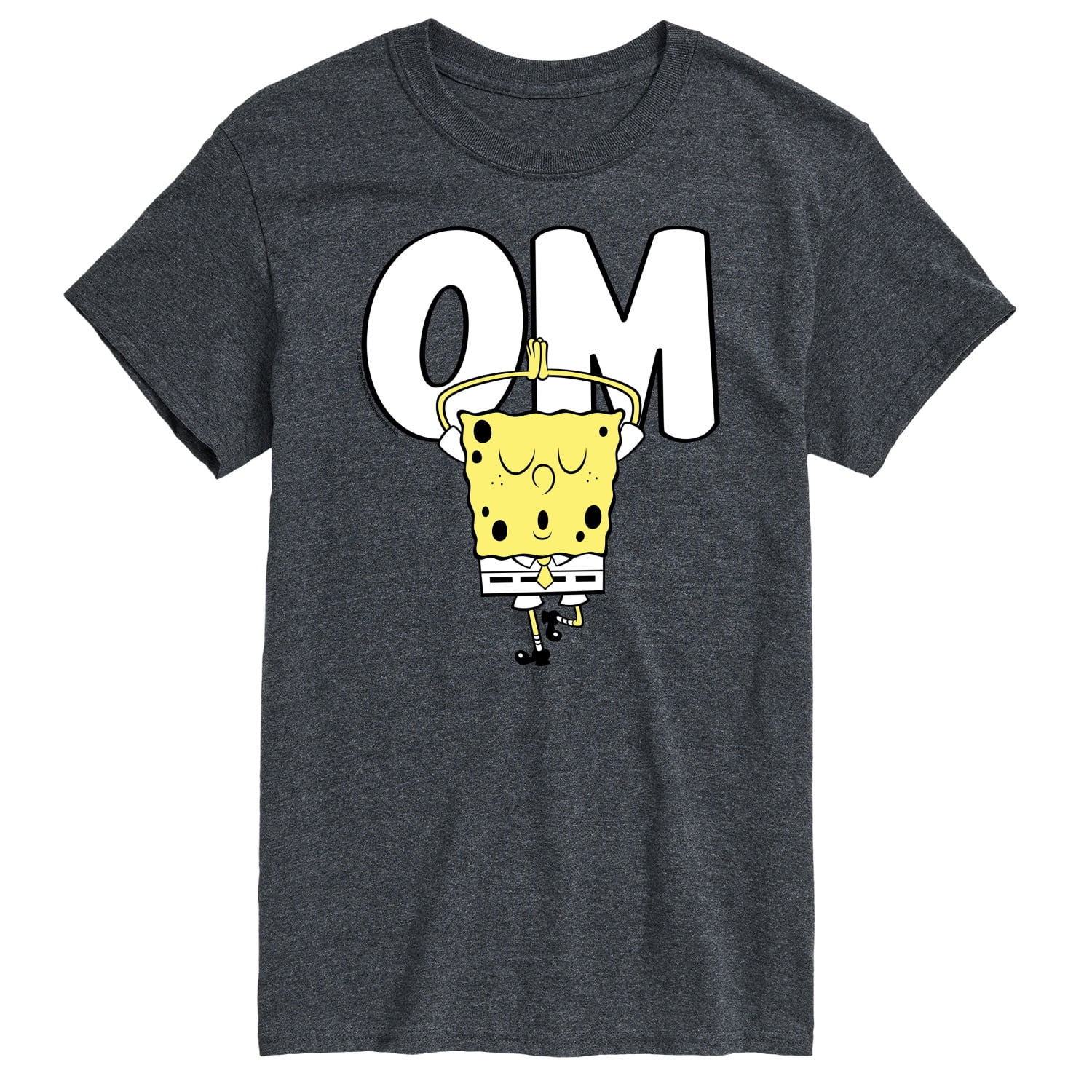 SpongeBob SquarePants - Om Yoga Spongebob - Men's Short Sleeve Graphic ...