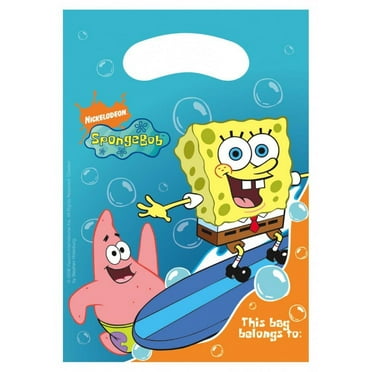 SpongeBob Loot Bags (8-pack) - Party Supplies - Walmart.com