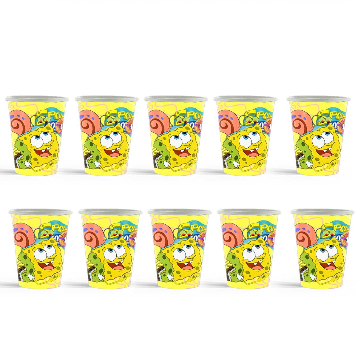 SpongeBob SquarePants Party Supplies Cups Birthday Tableware Disposable ...