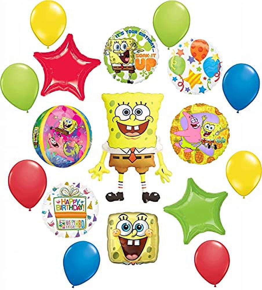SpongeBob SquarePants Party Supplies It's Your Birthday Balloon Bouquet ...