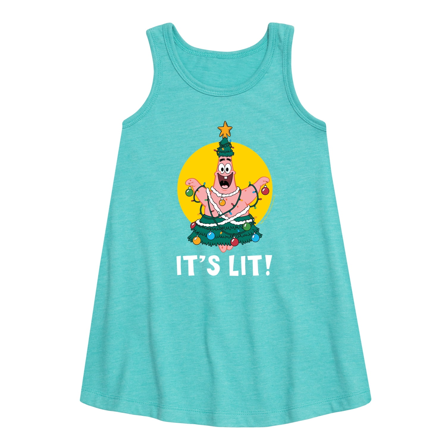 SpongeBob SquarePants - Patrick It's Lit - Toddler and Youth Girls A ...