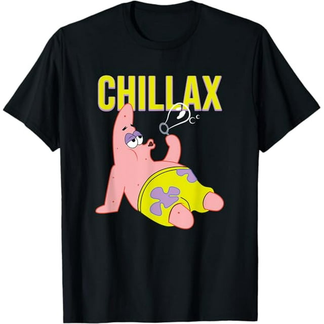 SpongeBob SquarePants - Patrick Star - Chillax T-Shirt - Walmart.com