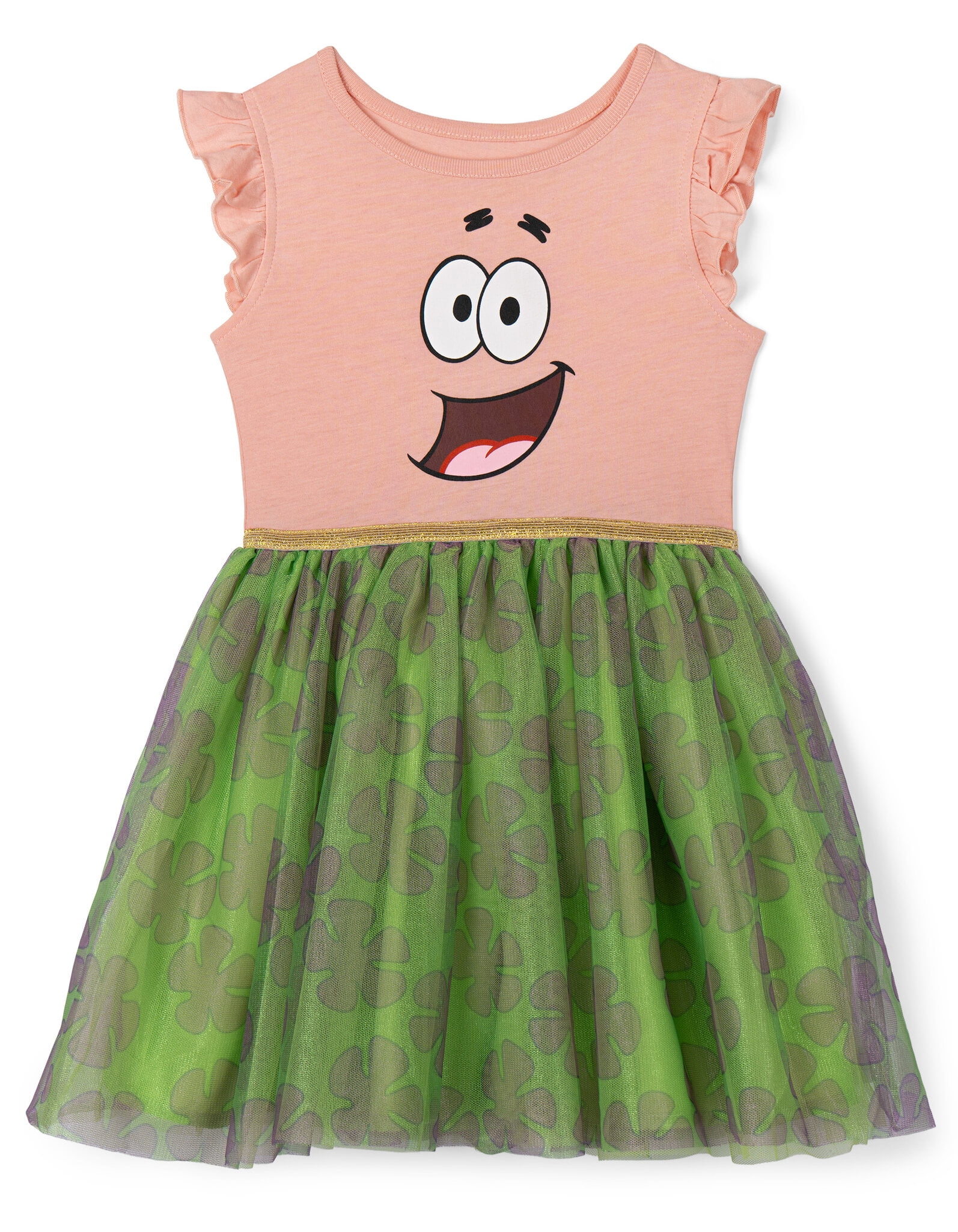 Spongebob Squarepants Patrick Star Cosplay Tulle Tutu Dress Toddler To
