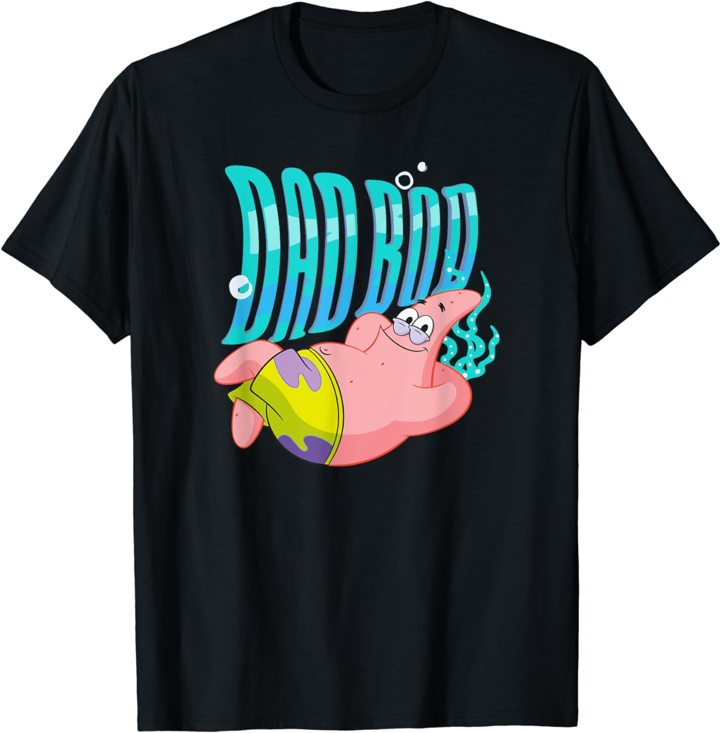 SpongeBob SquarePants Patrick Star Dad Bod T-Shirt - Walmart.com