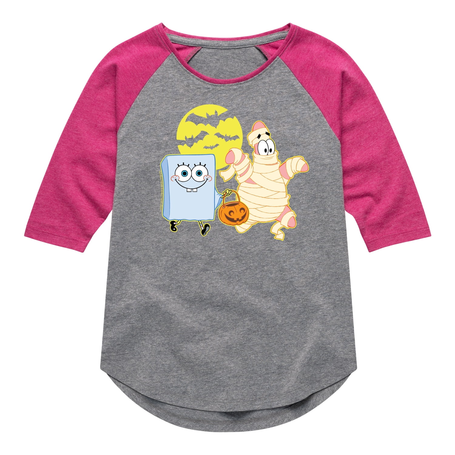 SpongeBob SquarePants - Patrick Trick Or Treating - Girls Shirt Tail ...