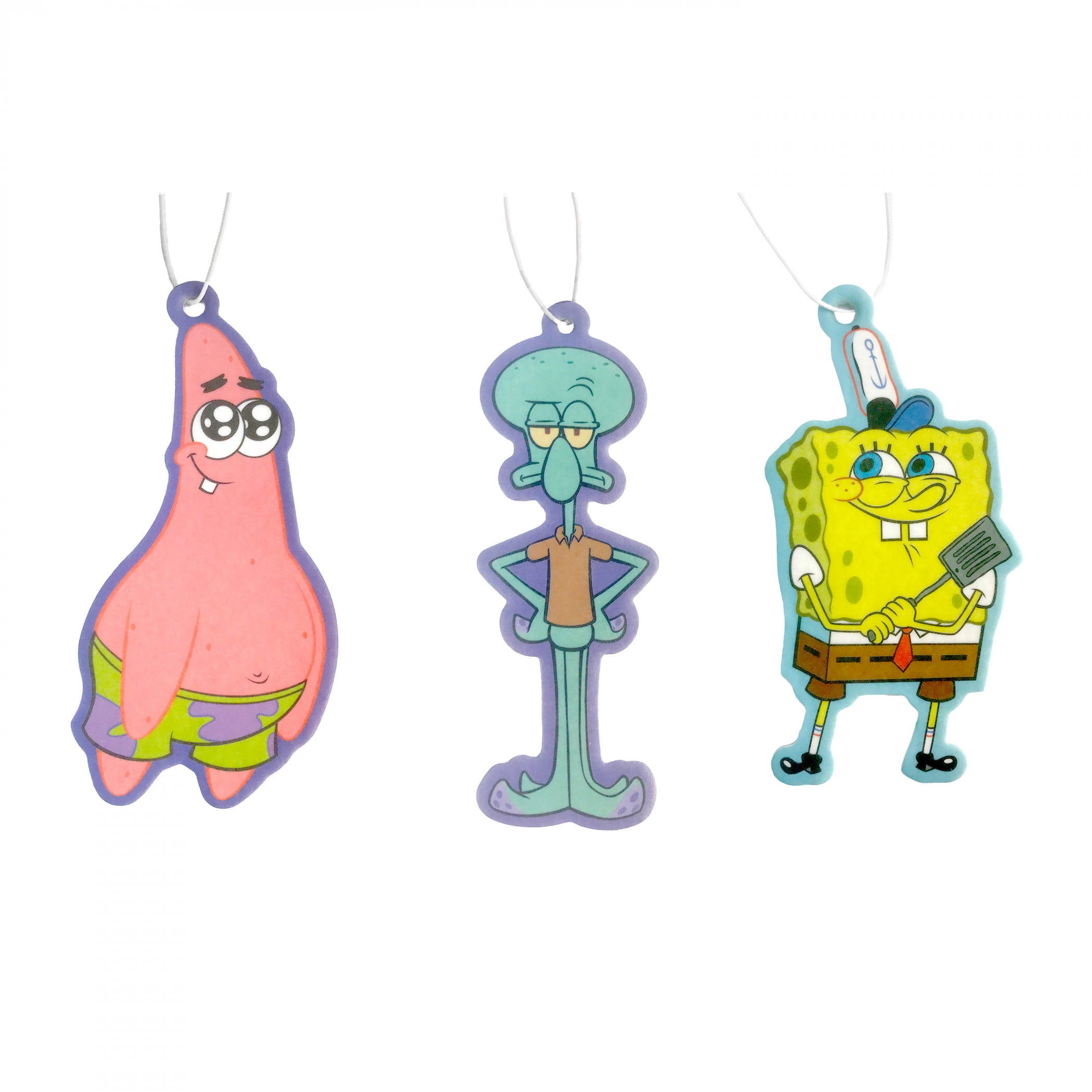 SpongeBob SquarePants Patrick and Squidward Air Freshener 3-Pack ...