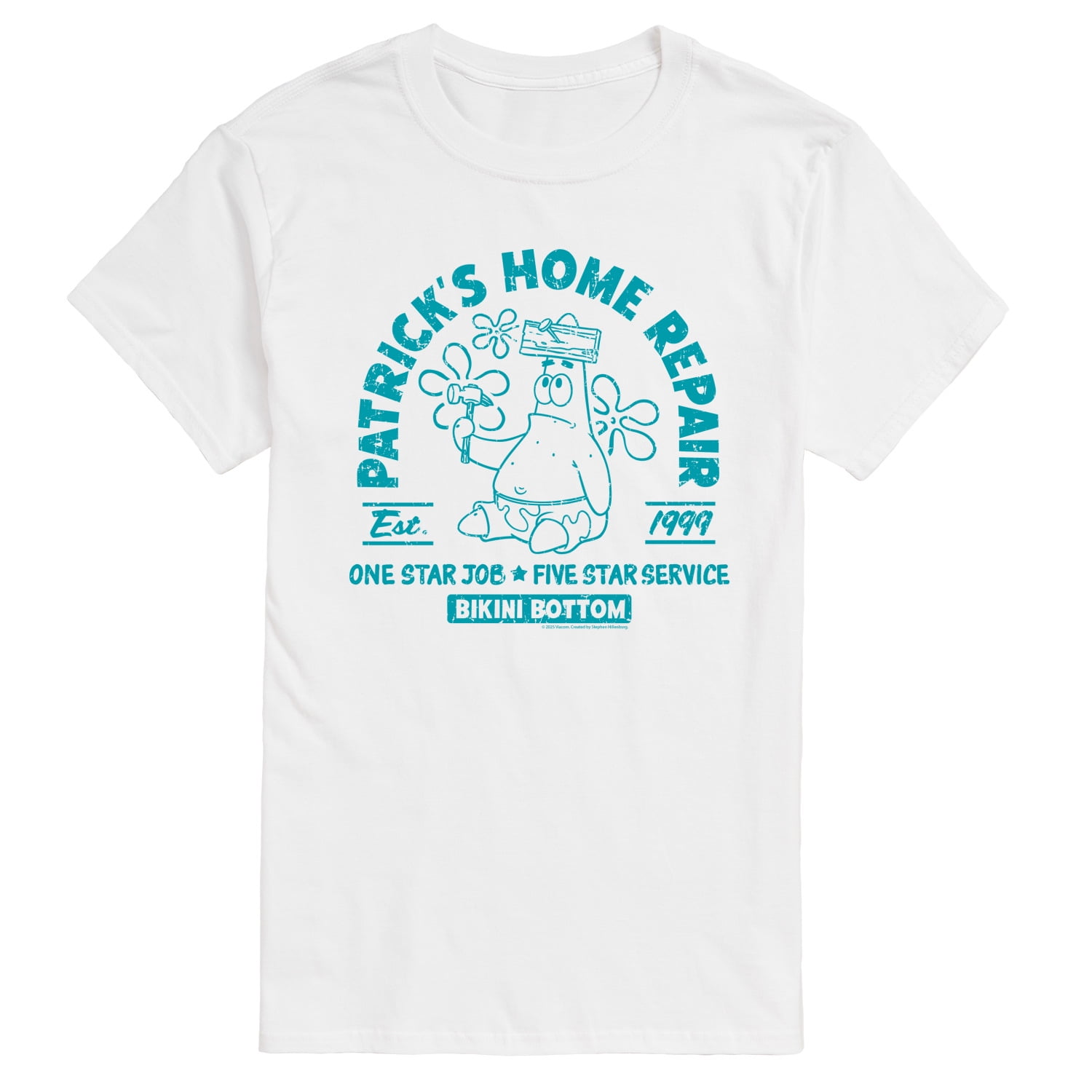 SpongeBob SquarePants - Patricks Home Repair - Men's Short Sleeve ...