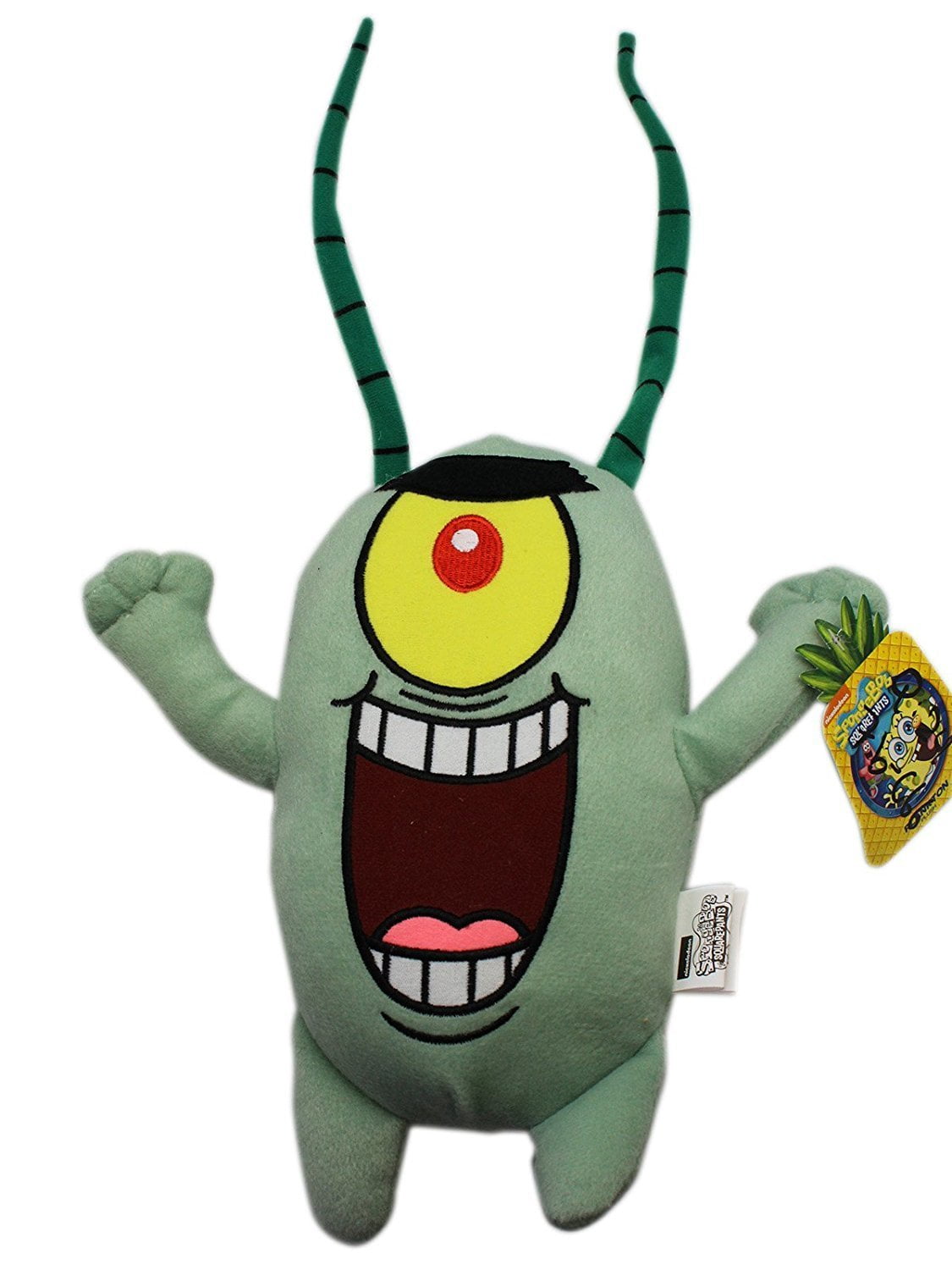 SpongeBob SquarePants Plankton Plush Toy - 9" - Walmart.com