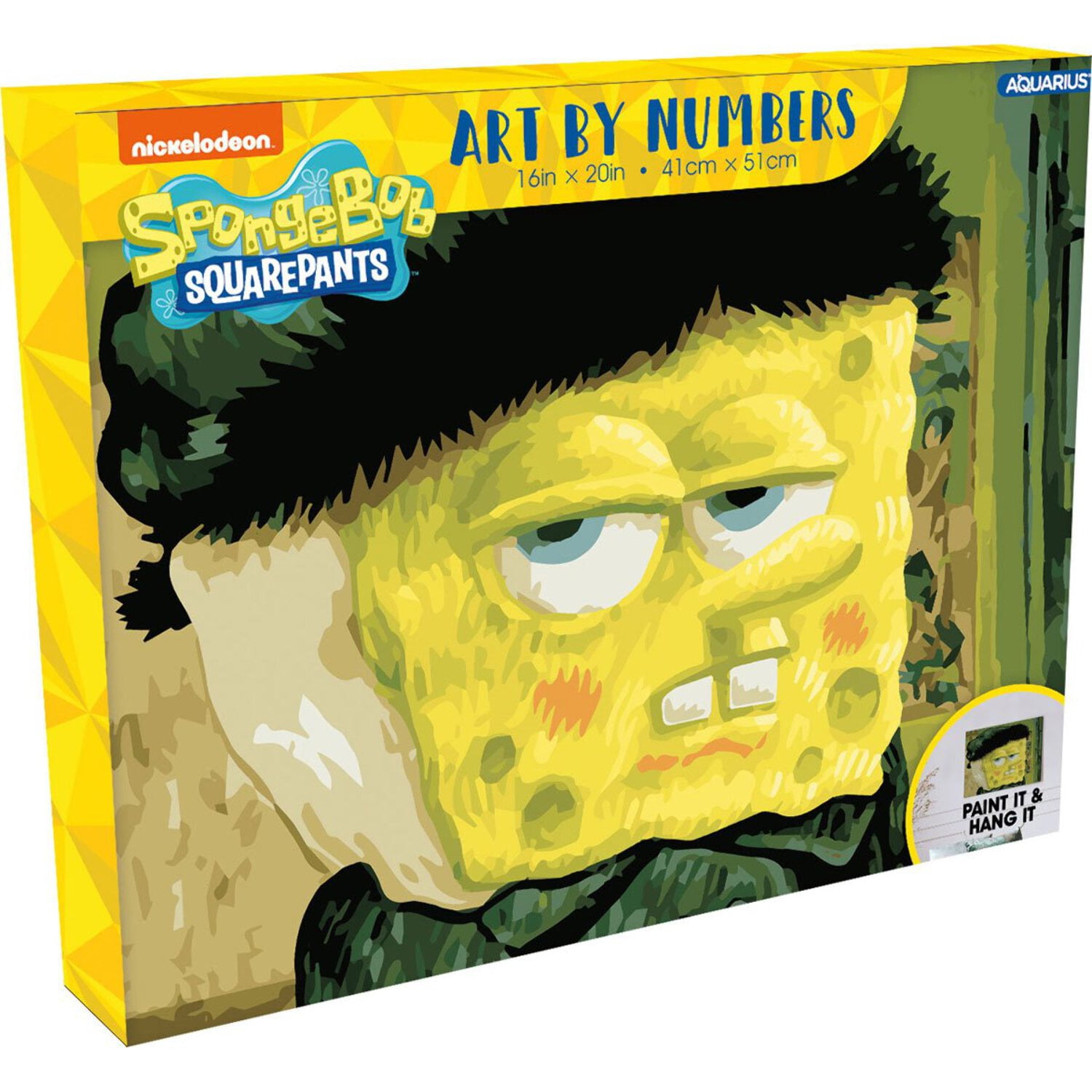 SpongeBob SquarePants Portrait Art by Numbers - Walmart.com