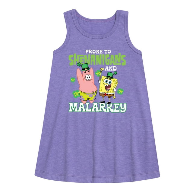 SpongeBob SquarePants - Prone To Shenanigans And Malarkey - Girls Aline ...